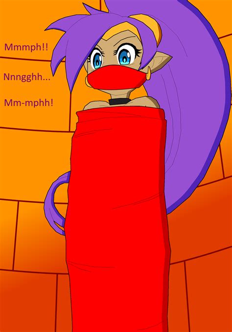 Shantae Wrapped Coloring By Tracemem On Deviantart