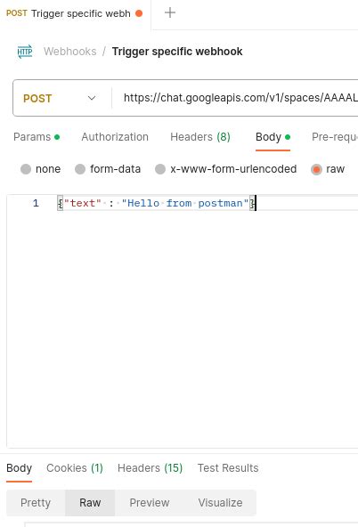 POST From ESP32 To Google Chat Webhook Connection Refused