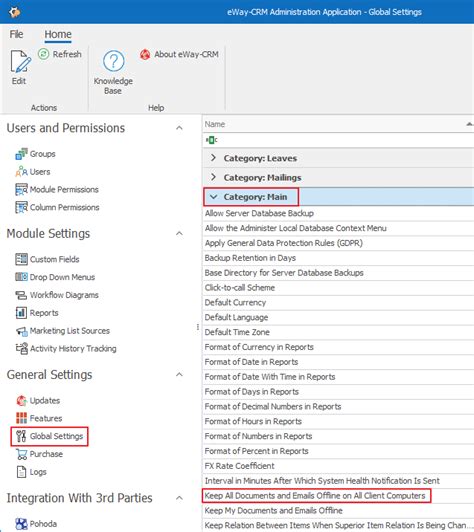 Make Emails Available Offline Outlook CRM