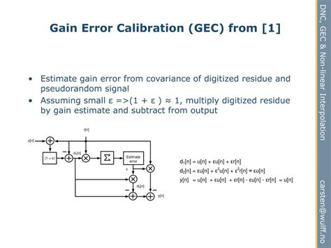 Ppt Dnc Gec And Non Linear Interpolation Powerpoint Presentation Id