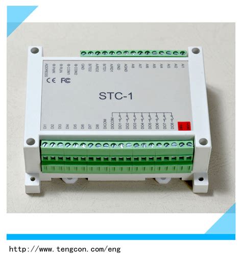 analog and digital input output modbus io expand module tengcon stc 1