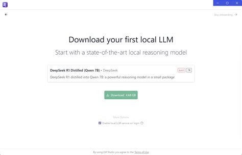 Running LLMs locally using LM Studio