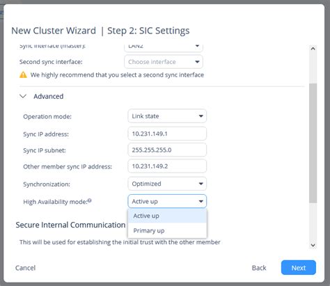 Solved Quantum Spark Smb Appliance Cluster Preemption Check Point