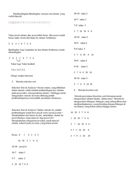 Metode Sorting Dan Aplikasinya2 Pdf