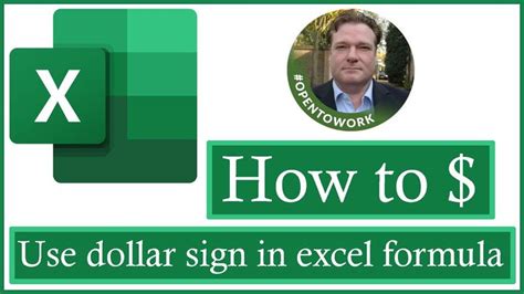 How To Use Dollar Sign In Excel Formula Absolute Cell Reference