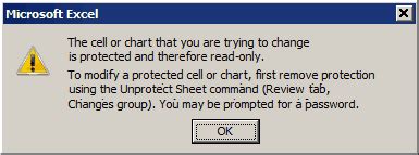 How To Protect An Excel Worksheet