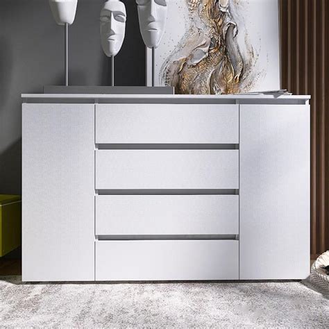 ᐉ Спальня Еверест Лайт Комплект 2 із ламінованої ДСП Німфея Альба