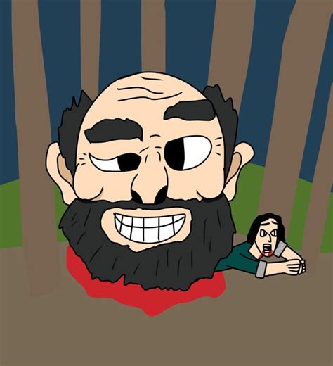 Day 9 Heres Tsurube Otoshi A Yokai In Japanese Mythology Basically A Giant Head That Like To