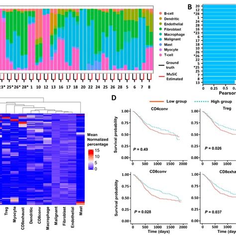 Music Deconvolution Based On T Cell Subtypessubpopulations A