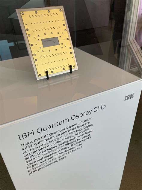 Bradley Holt On Linkedin This Is The 433 Qubit Ibm Quantum Osprey Chip