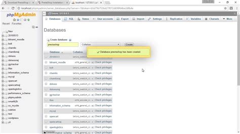 How To Install Prestashop Using Xampp Youtube