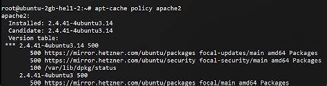 how to check if apache is installed