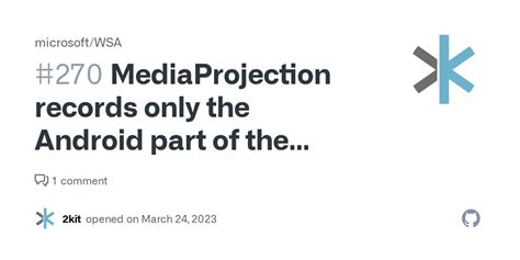 Mediaprojection Records Only The Android Part Of The Screen Not The