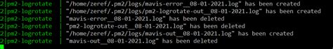 log files are created and deleted instantly · issue 167 · keymetrics