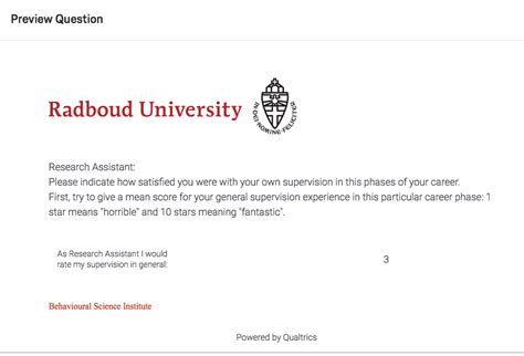 The Stars In Slider Question Do Not Appear In The Survey XM Community