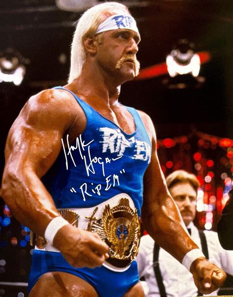 Hulk Hogan No Holds Barred Autographed 16x20 Poster Hogans Beach Shop