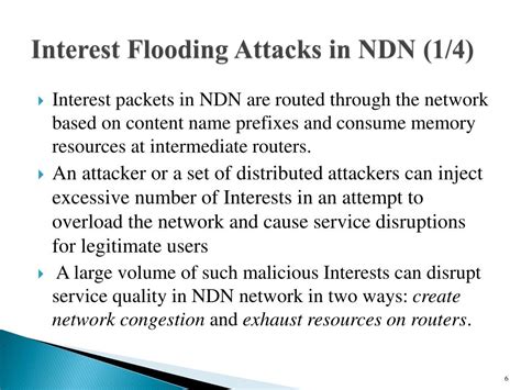 Ppt Interest Flooding Attack And Countermeasures In Named Data Networking Powerpoint