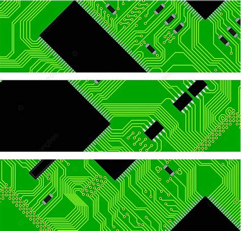 Vector Illustration Of A Computer Circuit Board As A Hightech Background Vector Science