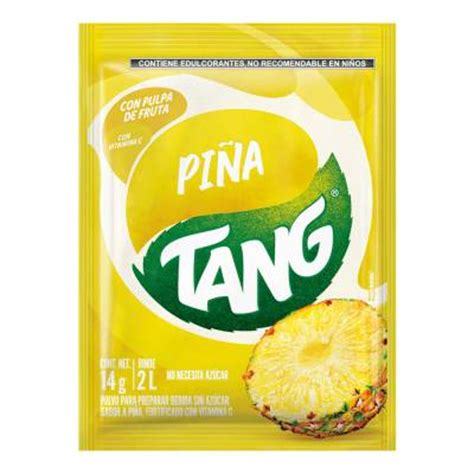 Polvo Para Preparar Bebida Tang Sabor A Piña 14 G Walmart En Línea