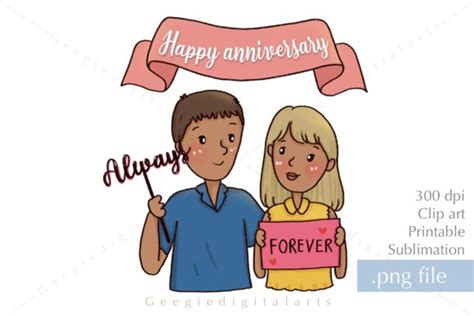 Funny Wedding Anniversary Clip Art
