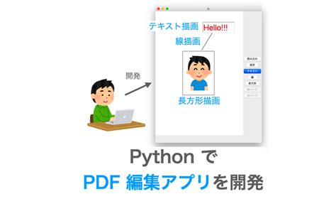 【python】pdf編集アプリを開発 だえうホームページ