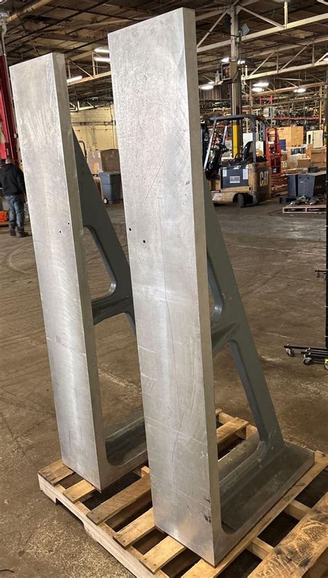 Loading Fee 40 Set Of Norton Angle Plates 29 1 2” X 11 3 4” X 70 3 4”