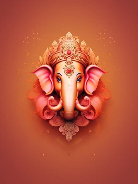 Premium Photo Happy Ganesh Chaturthi Generative Ai