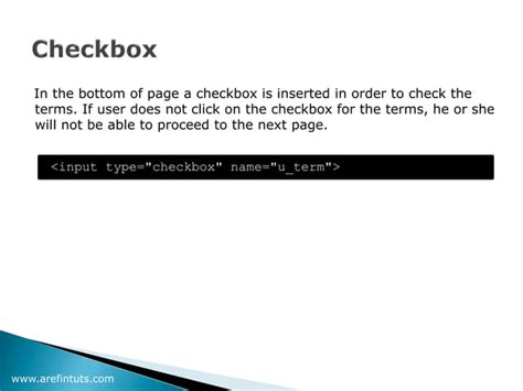 Php Form Validation Technique Ppt