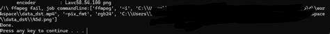 Ffmpeg Suddenly Gives Commandline Fail Error Rffmpeg