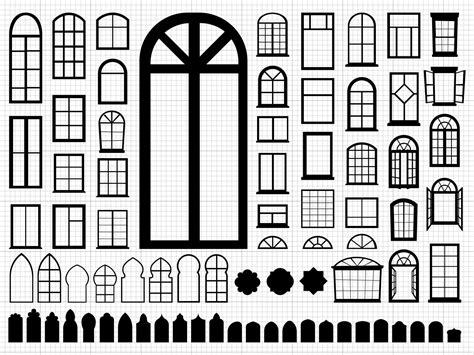 Window Svg Png Pdf Ai Dxf File Download Etsy