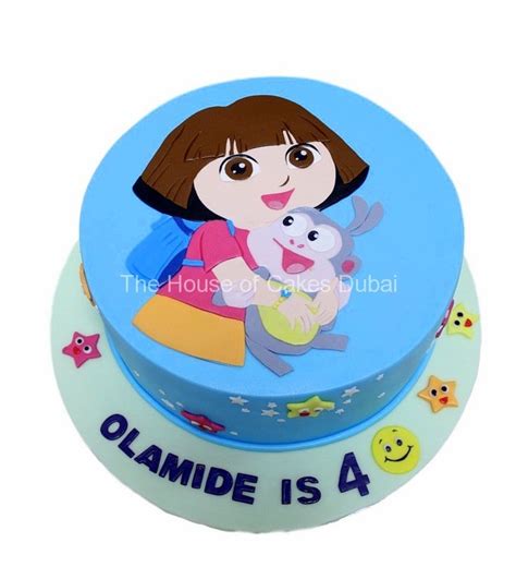 Dora Fondant Cake