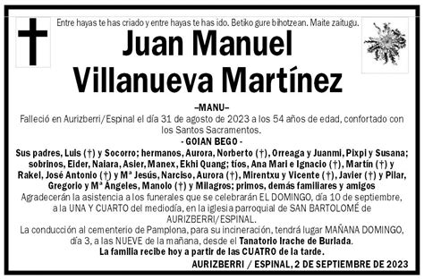 Juan Manuel Villanueva Martínez
