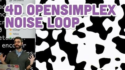 Coding Challenge 137 4d Opensimplex Noise Loop Coding First Plane