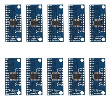 Para Módulo Multiplexor Analógico De 16 Canales 10 Piezas Cuotas Sin