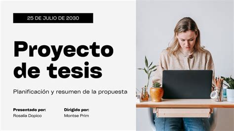 Plantillas De Presentacion De Tesis Gratis Y Personalizables Canva