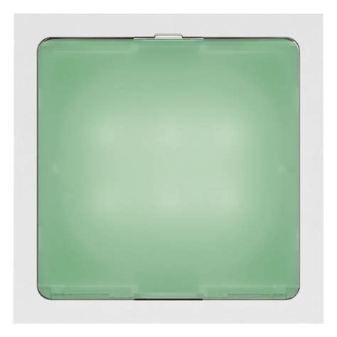 illuminated signs arteor 1 w 2 state leds green red 2 modules