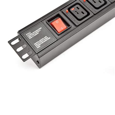Way IEC Type PDU Extension Socket With On Off Switch
