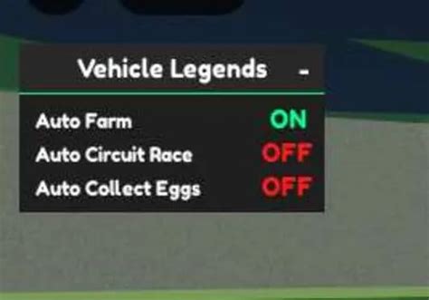 venicle legends script autofarm roblox scripter