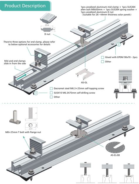 Rail Less Short Rail Mounting System
