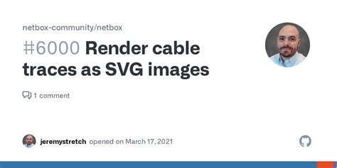 Render Cable Traces As SVG Images Issue Netbox Community Netbox GitHub