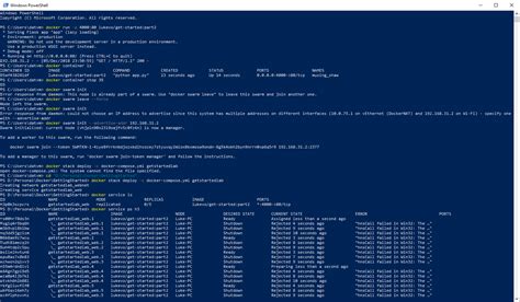 windows fail to start tasks services in docker swarm hnscall failed