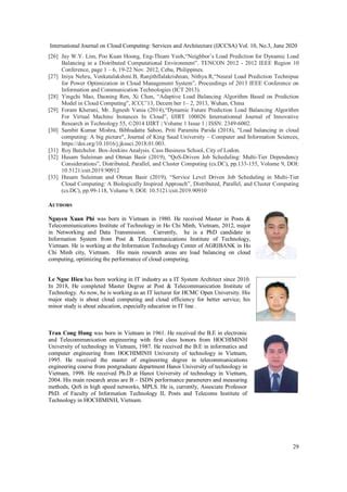 LOAD BALANCING ALGORITHM ON CLOUD COMPUTING FOR OPTIMIZE RESPONE TIME PDF