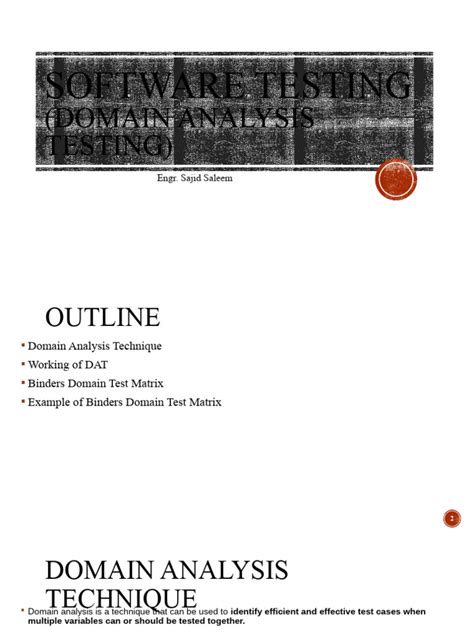 09 Domain Analysis Testing Done Pdf Inequality Mathematics