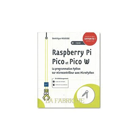 Ouvrage Raspberry Pi Pico Et Pico W La Programmation Python