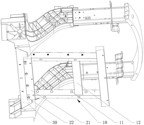 一种副车架与车身安装结构的制作方法