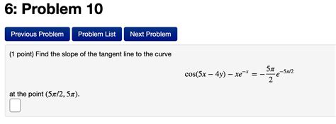 solved 6 problem 10 previous problem problem list next