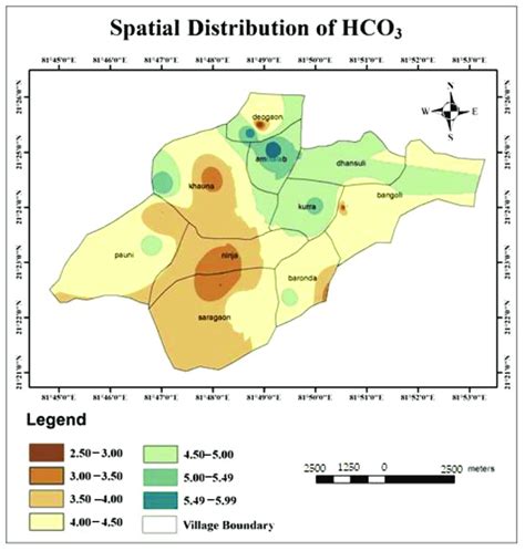 Figure A9 Spatial Distribution Of Hco 3 Download Scientific Diagram