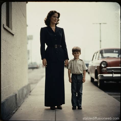 Tall Woman Next To Small Guy Stable Diffusion Online