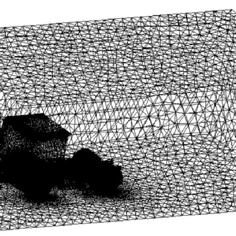 Discretization Of Geometric Model And Wind Tunnel Download