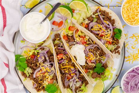 Tacos Met Gehakt